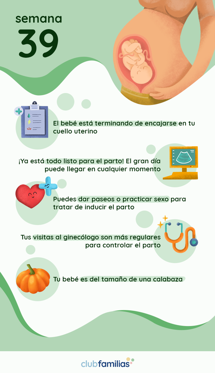 Semana 39 de embarazo | Club Familias